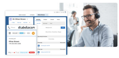 Logiciel service client | 350+ clients | Diabolocom