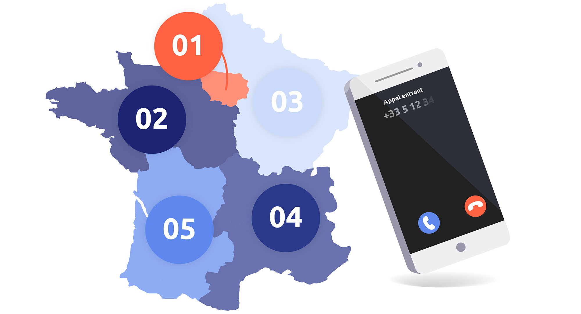Numéro de téléphone virtuel | +100 pays | Diabolocom